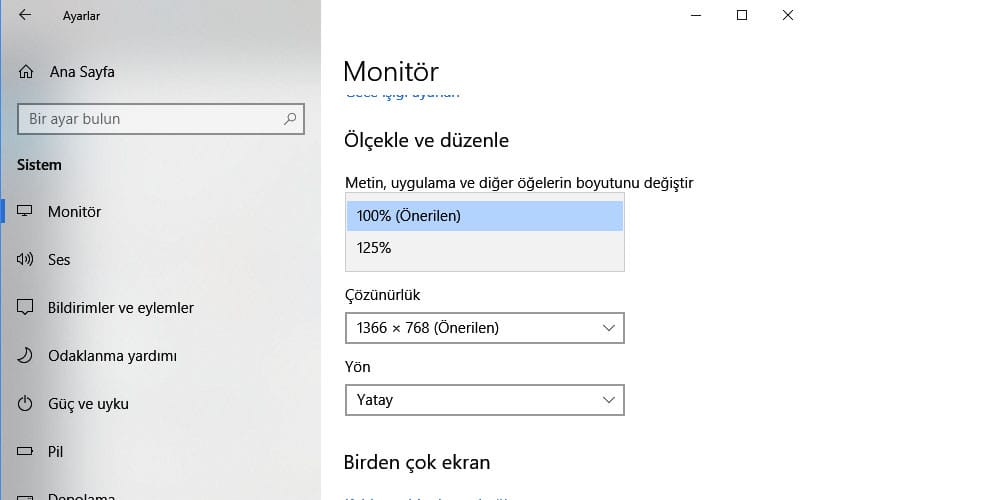 Windows 10'da Kullanmanız Gereken 5 Ekran Ayarı