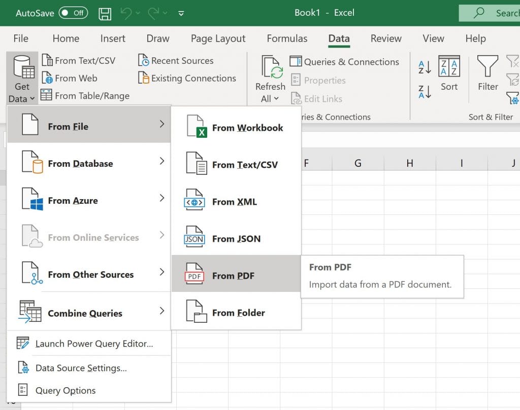 Microsoft Excel G ncellemesi PDF ten Veri Aktarabileceksiniz PC Hocas 