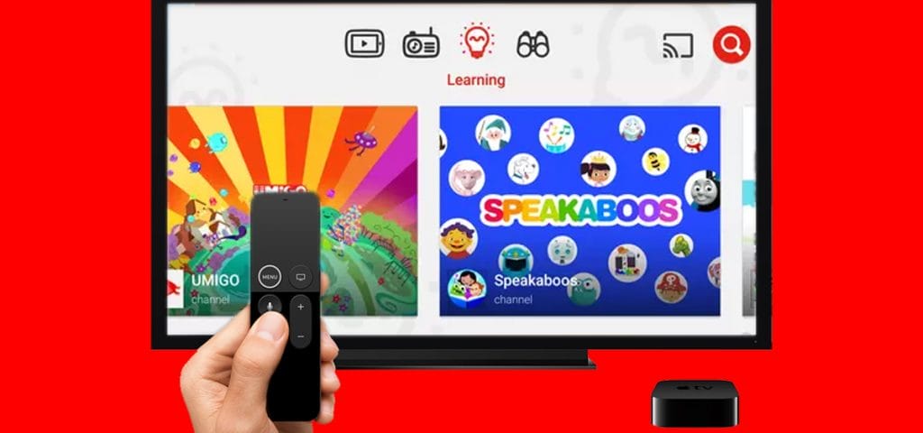 YouTube Kids Artık Apple TV'de!