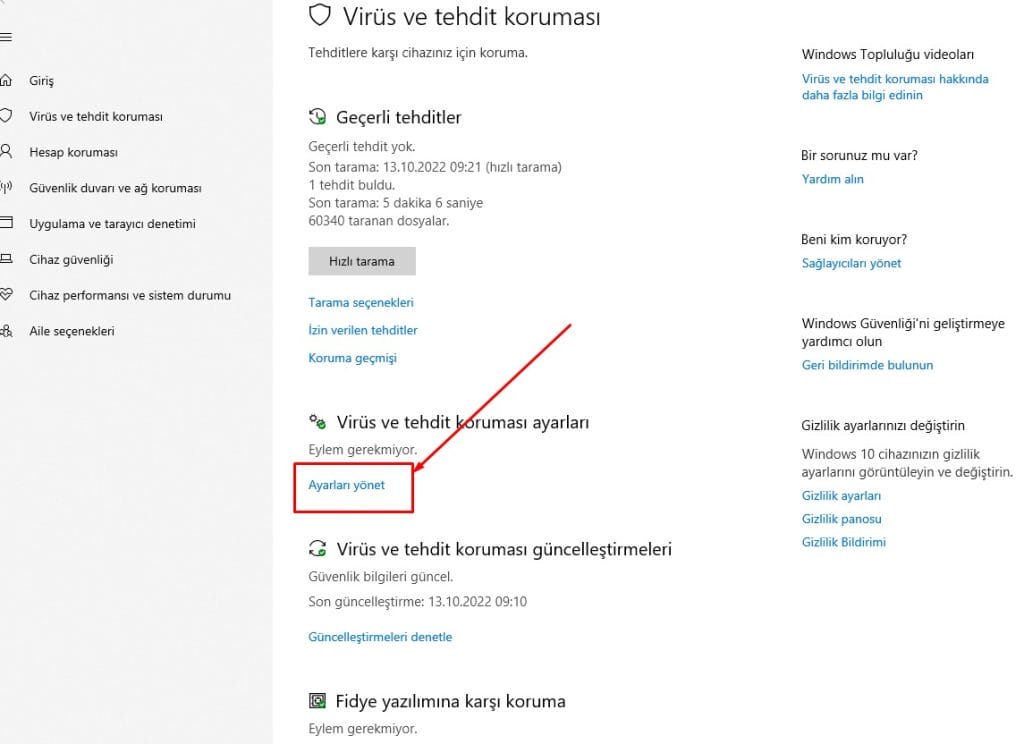 Antimalware Service Executable / MsMpEng.exe Nedir