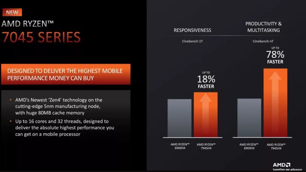 AMD Ryzen 7045 Mobil Serisi Tanıtıldı! Özellikleri Neler?